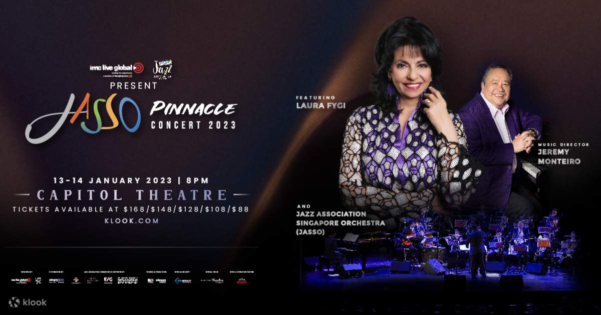Vé Buổi Hòa Nhạc JASSO Pinnacle Concert 2023 ft. Laura Fygi - Klook Việt Nam